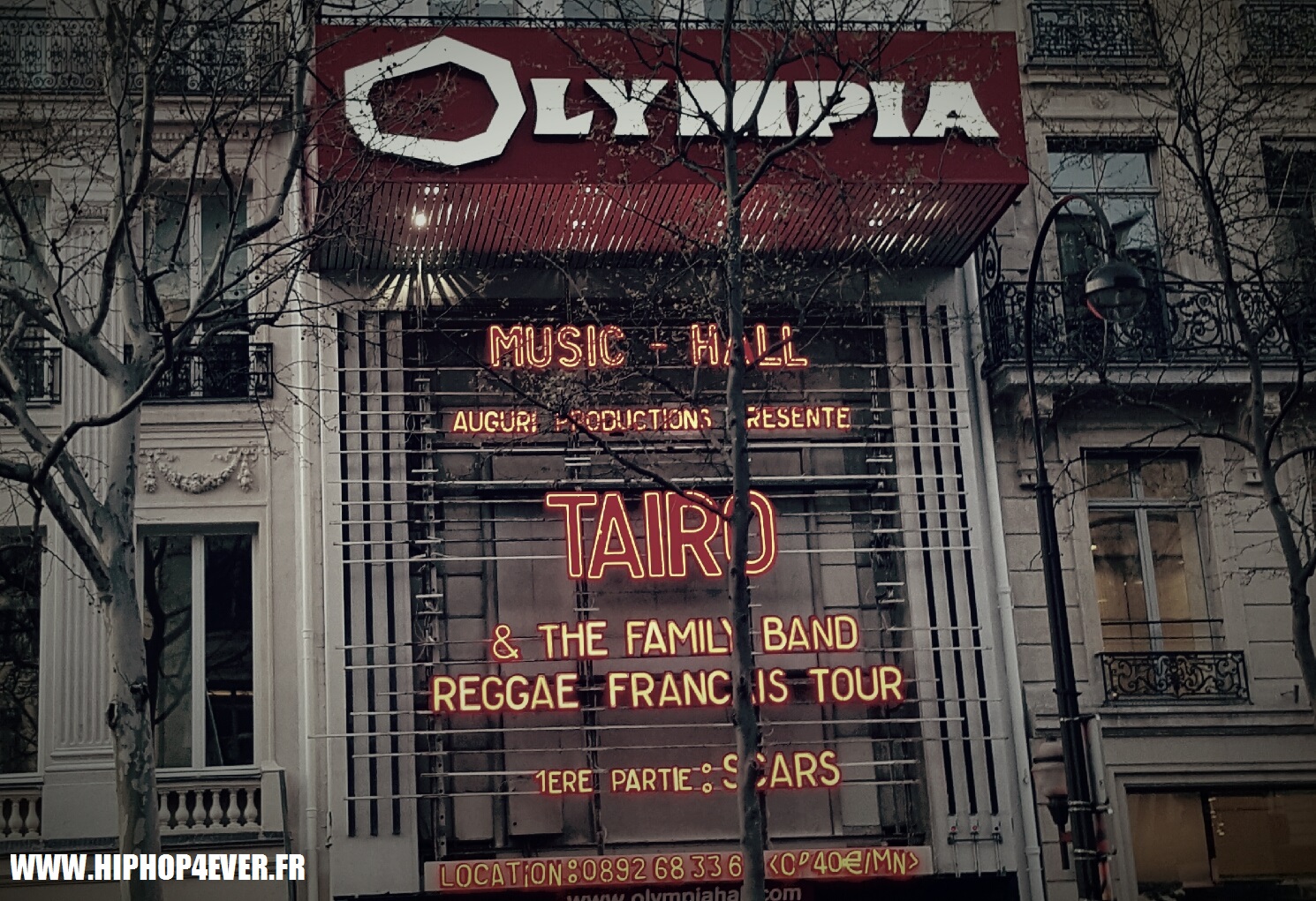 TAIRO à l'Olympia [Live Report] - HipHop4ever